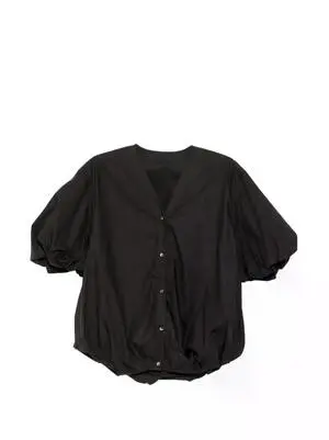 JNBY Puff Sleeve Blouse - Grey