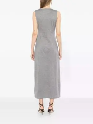 JNBY Stone Front Slit Dress - Grey