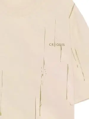 CROQUIS Abstract-print T-shirt