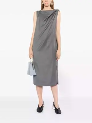 JNBY Draped Cowl-neck Dress