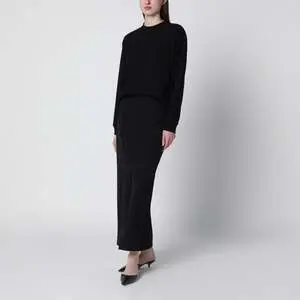 THE ROW Iphora High-waisted Wool Column Skirt
