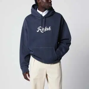 Polo Ralph Lauren Relaxed-fit Hoodie With Logo Print - Blue