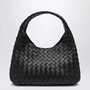 Bottega Veneta Medium Campana Bag - Black
