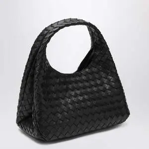 Bottega Veneta Medium Campana Bag - Black