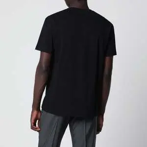 Valentino Garavani Cotton T-shirt With Vlogo Embroidery