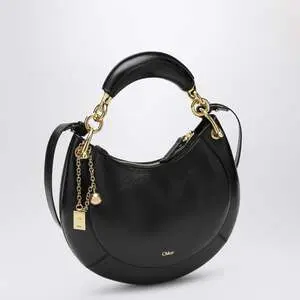 Chloé Marcie Leather Shoulder Bag - Blue