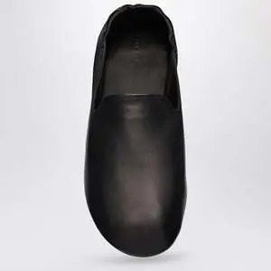 THE ROW Casa Slipper In Lamb Nappa Leather - Black