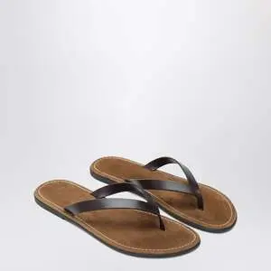 THE ROW Calfskin Leather Flip-flops