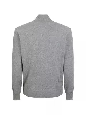 Brunello Cucinelli Zip-up Cardigan - Grey