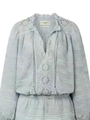 MARANT ETOILE Isabel Marant Preya Broderie Anglaise Dress