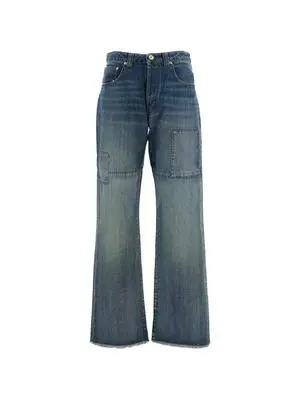 WALES BONNER Paneled Jeans