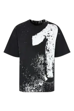 MAISON MARGIELA T-shirt With Print - Black