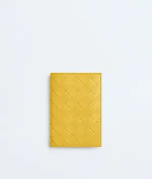 Bottega Veneta Intrecciato Passport Case - Taxi