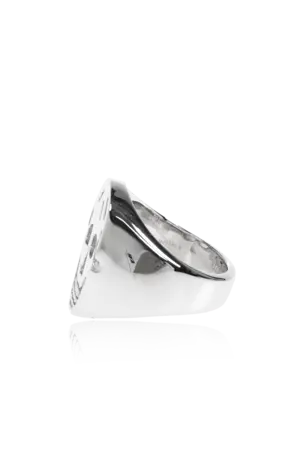 Alexander McQueen Skull Motif Signet Ring