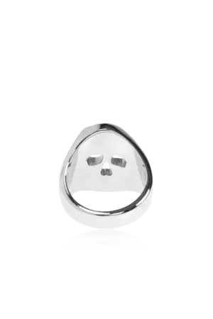 Alexander McQueen Skull Motif Signet Ring