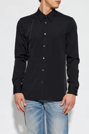 Alexander McQueen Shirt With Detachable Chain