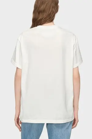 MAISON MARGIELA Cotton T-shirt With Layered Hem