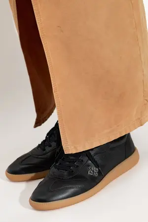 Dsquared2 Leather Sneakers - Black
