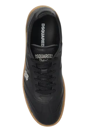 Dsquared2 Leather Sneakers - Black