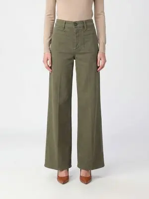 FRAME Le Slim Palazzo Jeans - Green