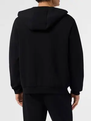 PLEIN SPORT Zip-up Hoodie - Black