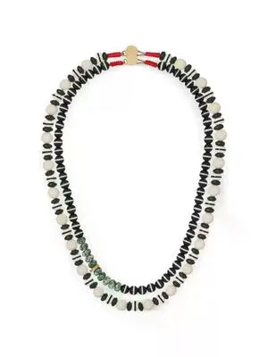 ROXANNE ASSOULIN Salt & Pepper Beaded Necklace - Black