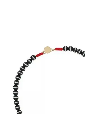 ROXANNE ASSOULIN Striped Agate Beaded Necklace