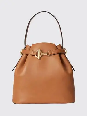 Ralph Lauren Smooth Calf Bucket Bag - Brown