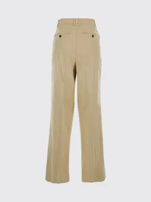 DUNST Wide-leg Trousers - Beige