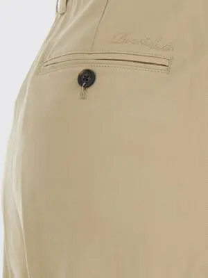 DUNST Wide-leg Trousers - Beige