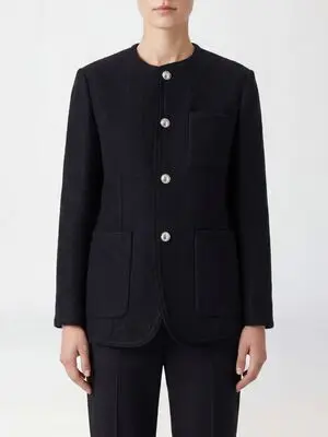 DUNST Band Collar Jacket - Black