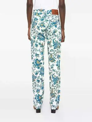Etro Floral Print Jeans