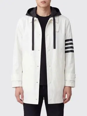Thom Browne Logo Coats For Men