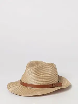 Emporio Armani Panama Hat - Beige