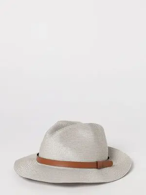 Emporio Armani Emporio Armani Panama Hat Natural