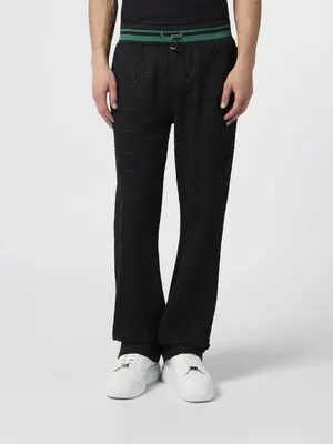 Philipp Plein Textured Logo Joggers - Black