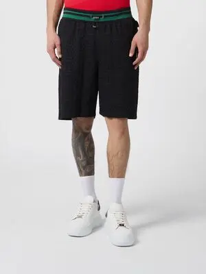 Philipp Plein Silk Shorts - Black