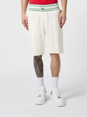 Philipp Plein Silk Shorts - White