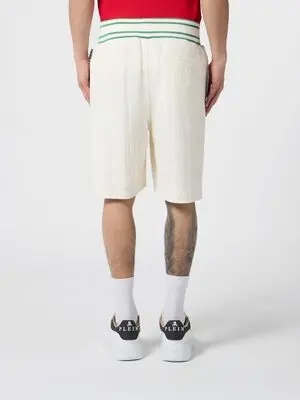Philipp Plein Silk Shorts - White