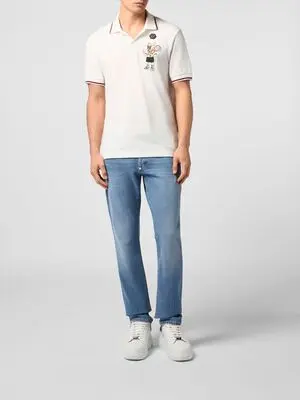 Philipp Plein Polo Shirt - White