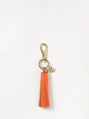Ralph Lauren Tassel Charm Keychain - Orange