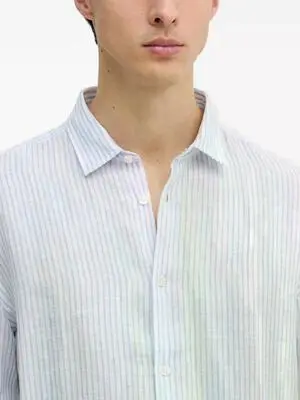 TRUSSARDI Striped Linen Shirt