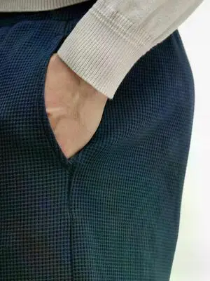 TRUSSARDI Waffle Knit Drawstring Shorts