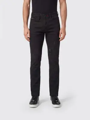 Philipp Plein Embellished Straight Leg Jeans