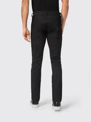 Philipp Plein Embellished Straight Leg Jeans