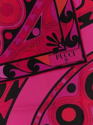 Emilio Pucci Neck Scarf - Fuchsia