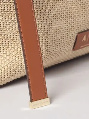 Armani Exchange Woven Shoulder Bag