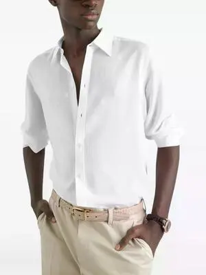 Dolce & Gabbana Martini Shirt In Dg Barre Jacquard