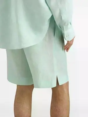 Dolce & Gabbana Linen Bermuda Shorts