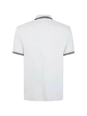 Fred Perry Logo-embroidered Polo Shirt - White